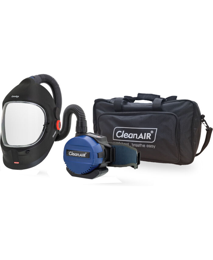 CleanAIR Omnira Face Shield & Basic PAPR Kit - Maxisafe