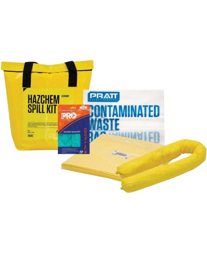 Pratt Economy 25ltr Hazchem Spill Kit | Site Safety | Workwear in ...