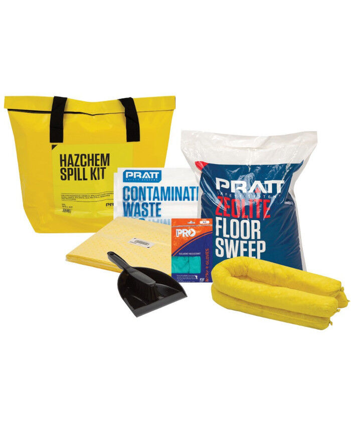 Pratt Economy 50ltr Hazchem Spill Kit | Site Safety | Workwear in ...